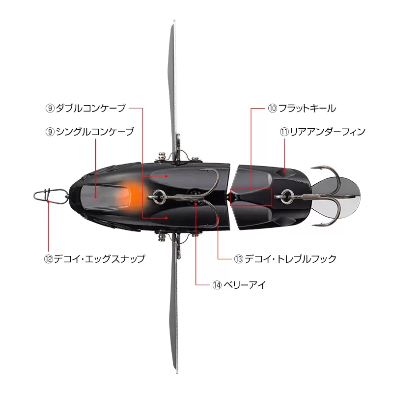 EVERGREEN OTTER CRAWLER SKELETON CHART 059