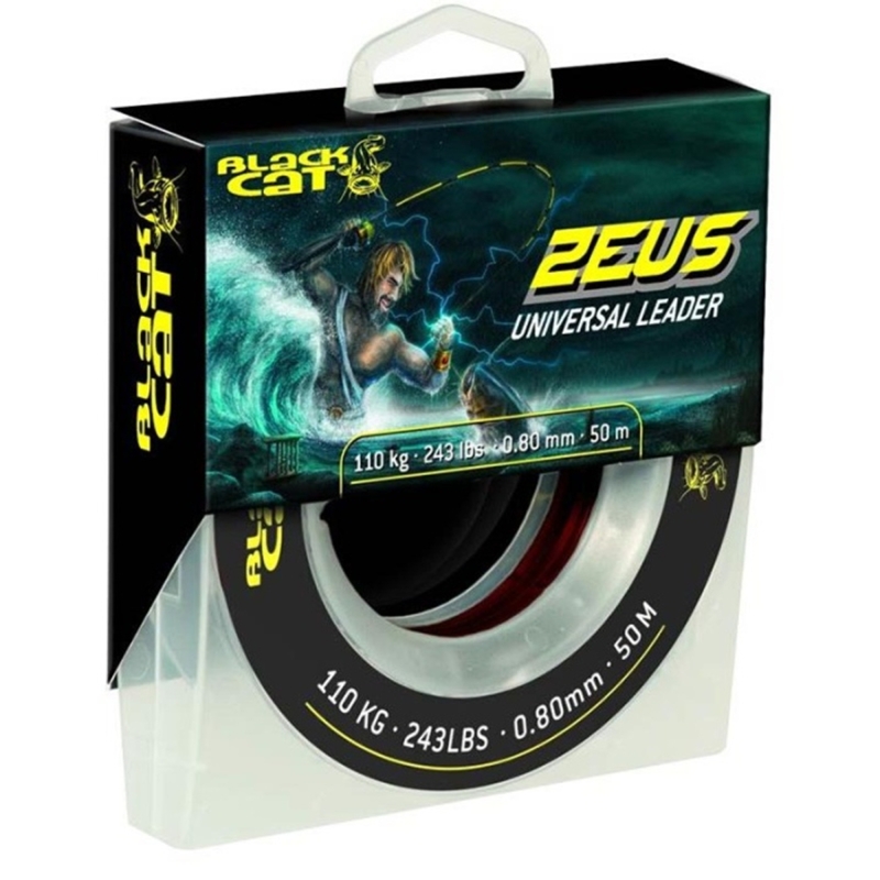BLACK CAT ZEUS UNIVERSAL LEADER 0.60MM 70MTS 85KG