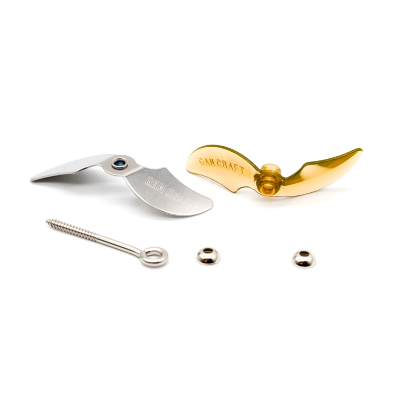 GAN CRAFT KAITEN 178 HELICE SET YELLOW CHART