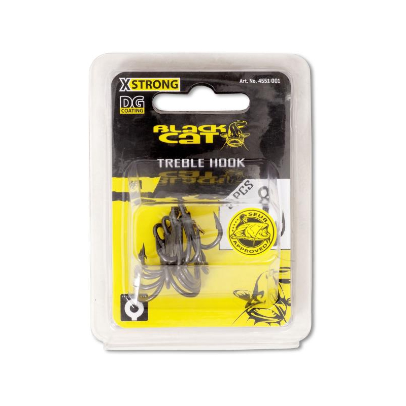BLACK CAT ANZUELO TRIPLE COATING