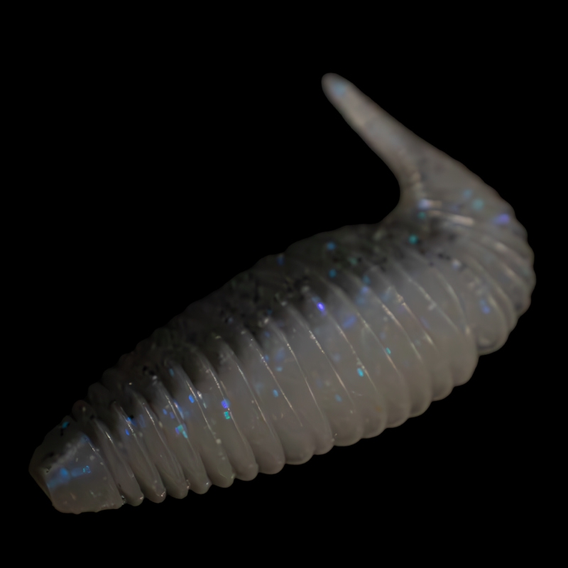 GEECRACK BELLOWS SHAD 3.8'' DARK MATTER