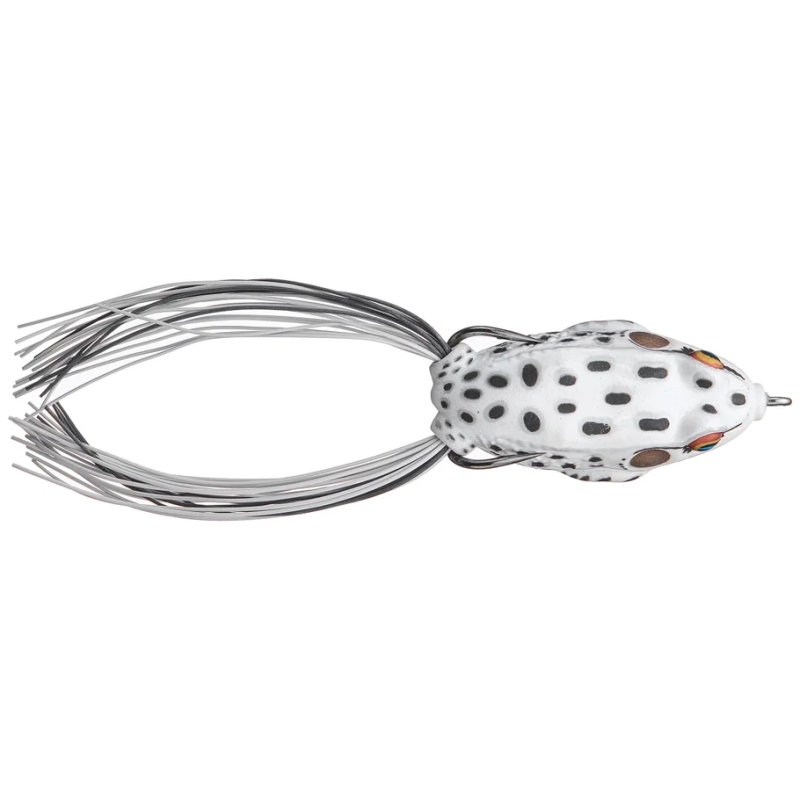 LIVETARGET HOLLOW BODY FROG 65T ALBINO WHITE