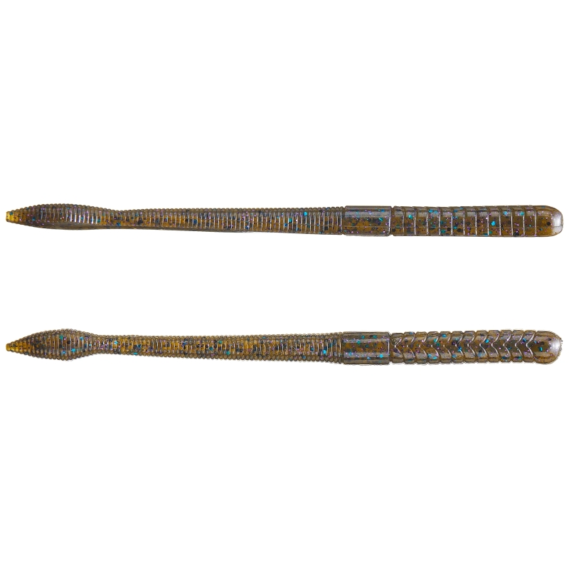 X ZONE LURES MB FAT FINESSE WORM 6" TILAPIA